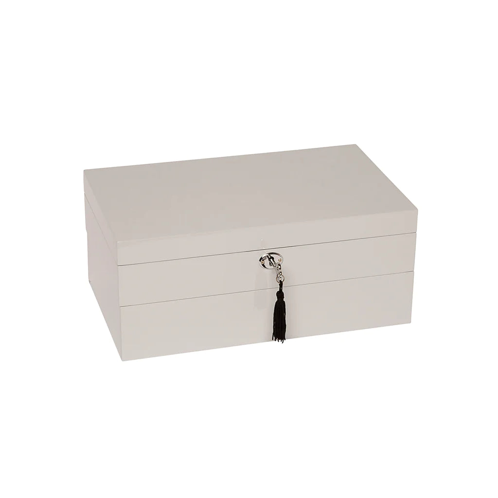 Stackable High-Gloss Jewelry Box – Home Basics Panamá